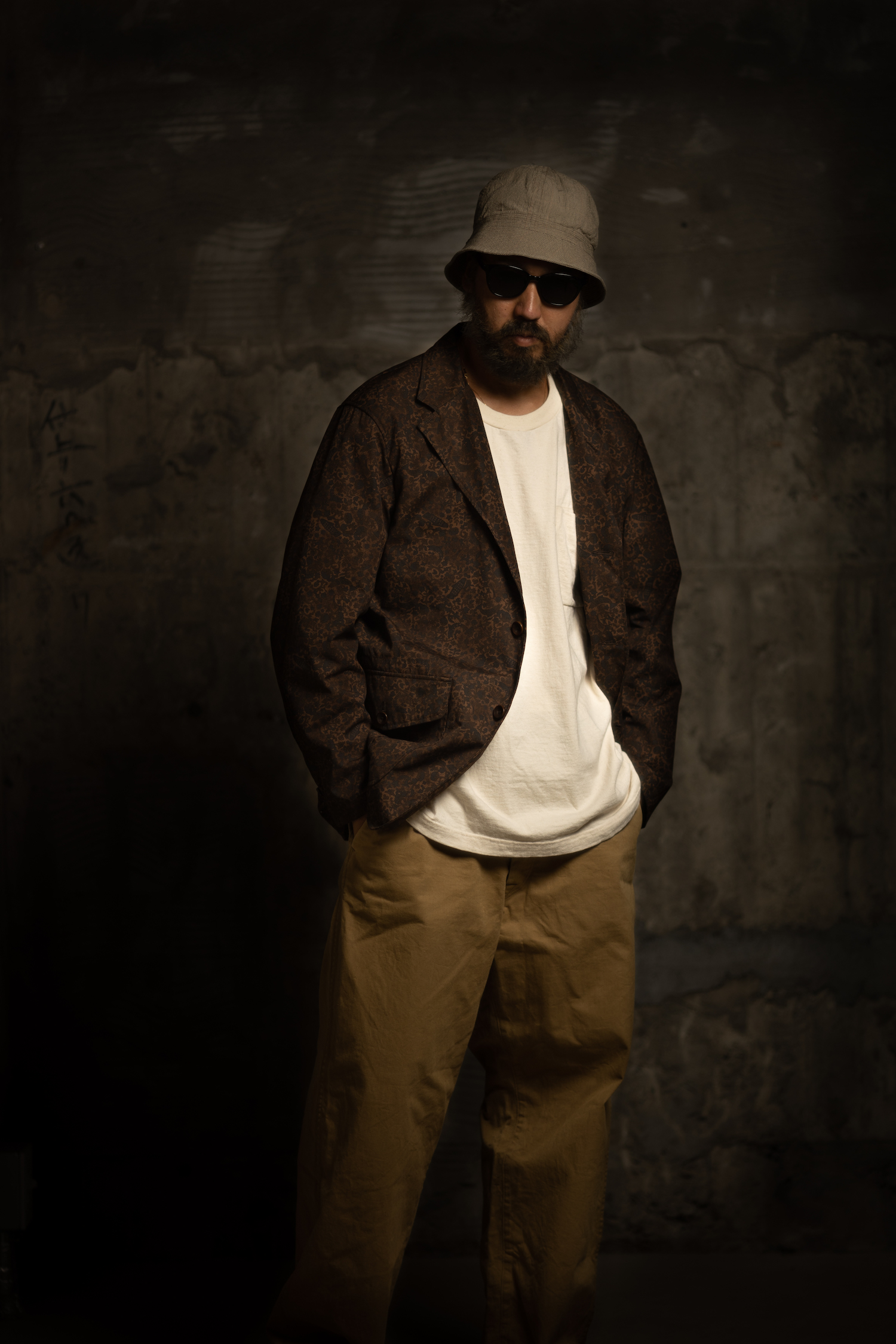 FISH BATIK SACK JACKET – TAKE&SONS