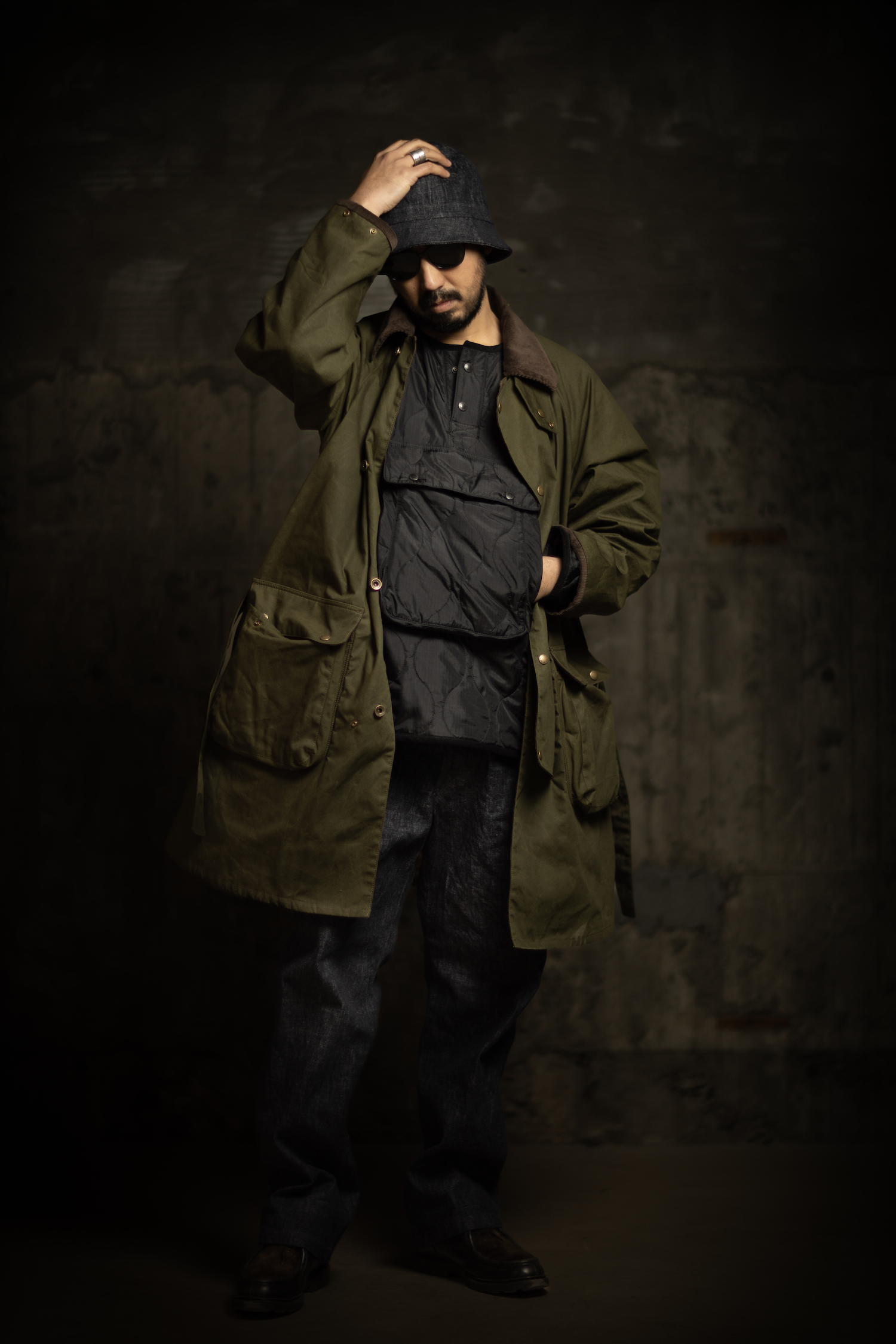 PARAFIN COTTON BUSH COAT – TAKE&SONS